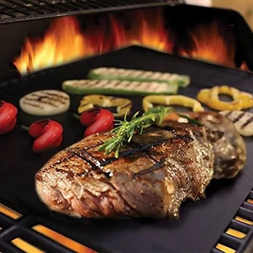 3 db Tapadásmentes grillsütő lap - Grill BBQ mat | Lealkudtuk